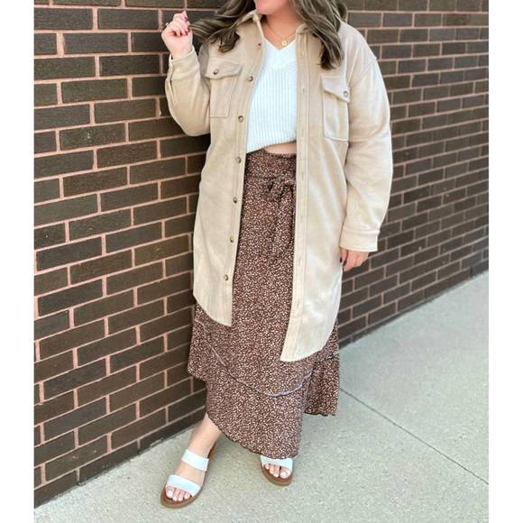 ALLIE ROSE | Jackets & Coats | New Allie Rose Lanie Oversized Shacket ...